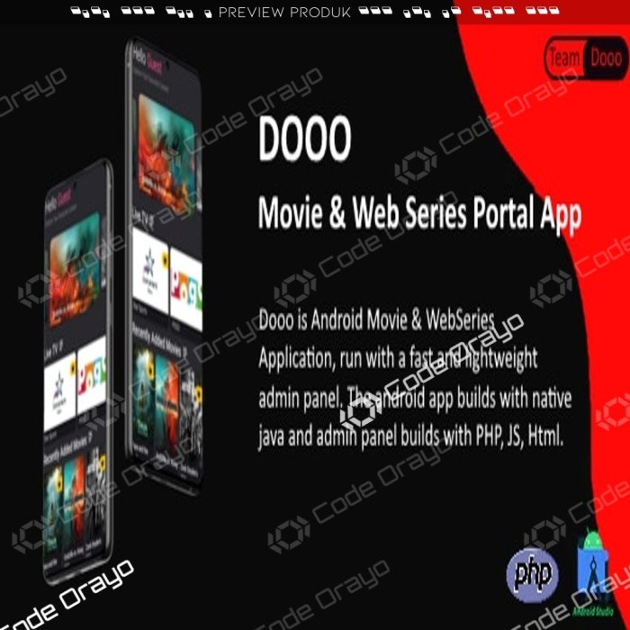 Jual Application Dooo Movie Web Series Portal App | Shopee Indonesia