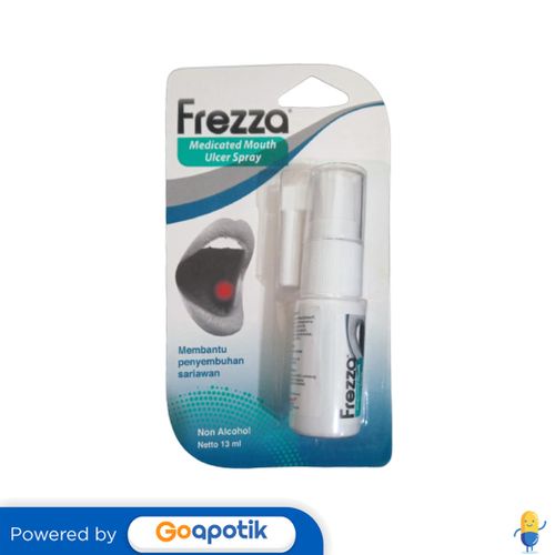Jual Frezza Medicated Mouth Ulcer Spray 13 Ml | Shopee Indonesia
