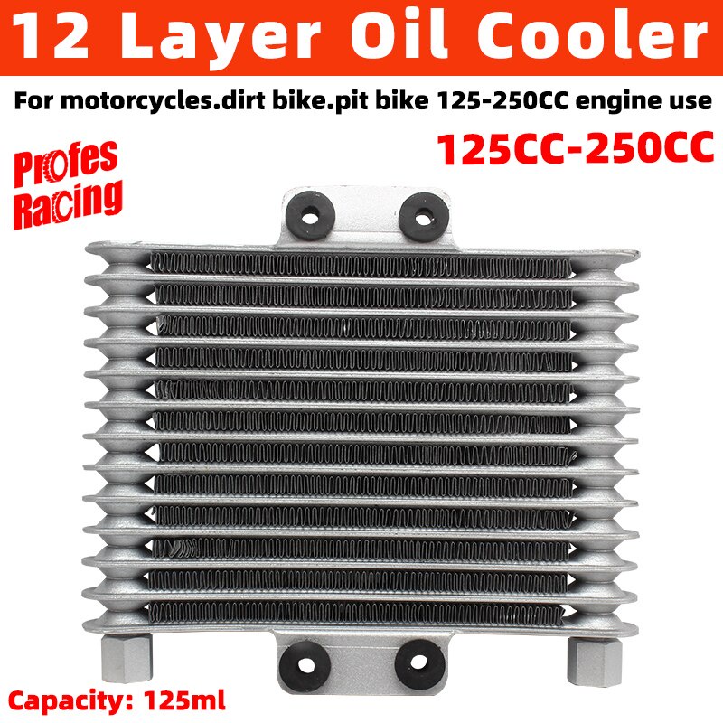 Jual 12 Row Radiator Pendingin Oli Sepeda Motor 125ml Radiator ...