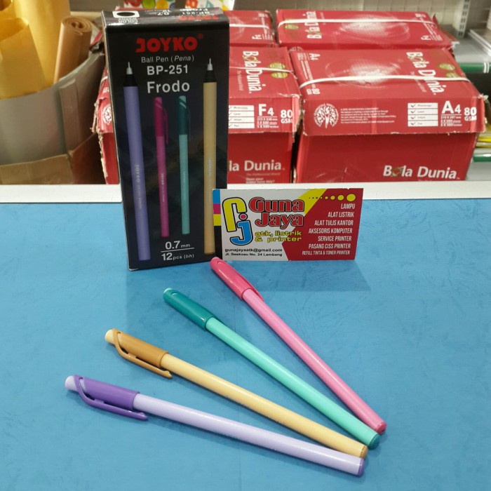 Jual Ballpoint Joyko BP-251 Frodo/Pulpen Joyko | Shopee Indonesia