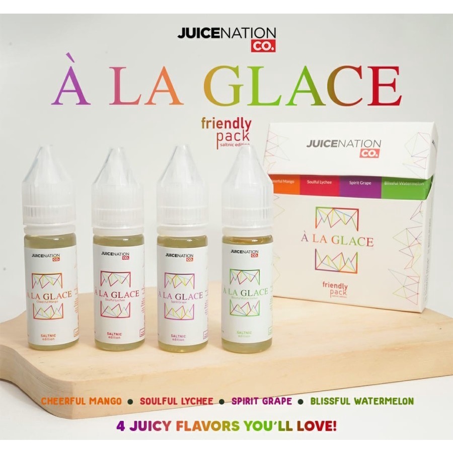 Jual A LA GLACE 4IN1 FRIENDLY PACK SALTNIC 15ML BY JNC NEW LIQUID ...