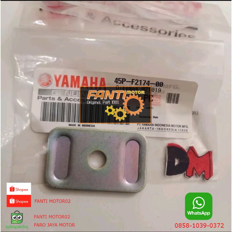 Jual END PLAT 45P-E2174-00 TUTUP SWING ARM SETELAN RANTAI YAMAHA BYSON ...