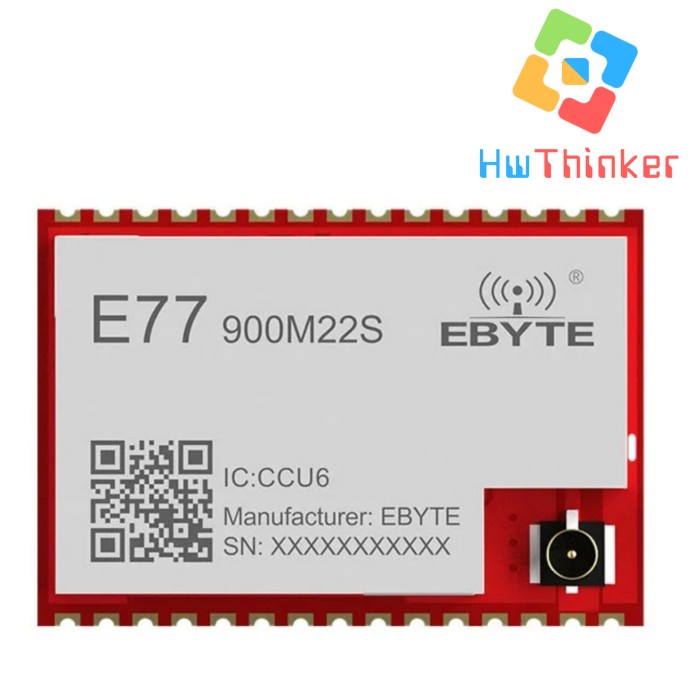 Jual Lora Ebyte Lorawan E77-900M22S STM32 STM32WLE5 915MHz 22dBm | Shopee Indonesia