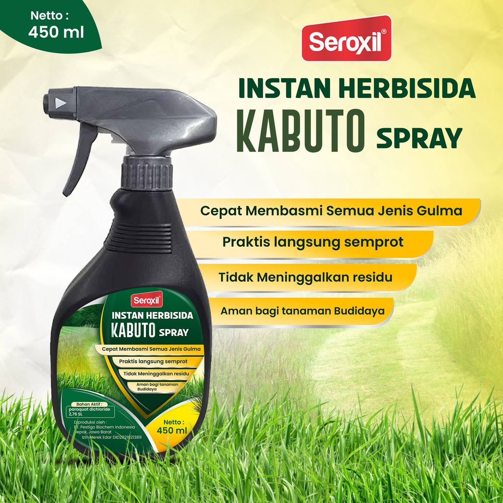 Jual [ AZ - Seroxil ] Kabuto Cairan Pembasmi Rumput Liar Gulma Semprot ...