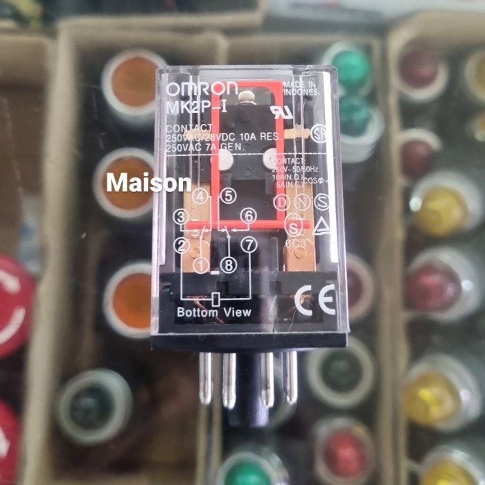 Jual Relay Omron MK2P-I 220VAC | MK2P 220V | Shopee Indonesia