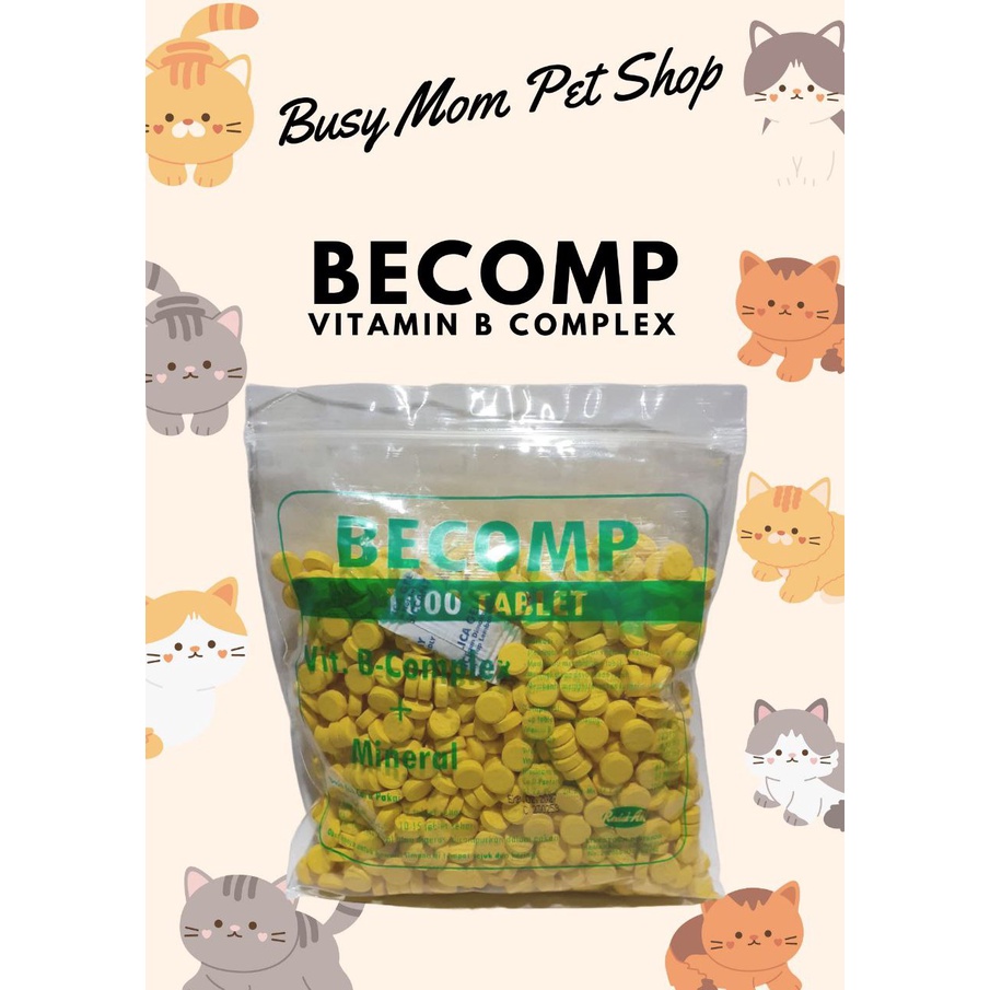 Jual Becomp FRESH PACK 1000 tablet VItamin B Complex Vit B | Shopee ...