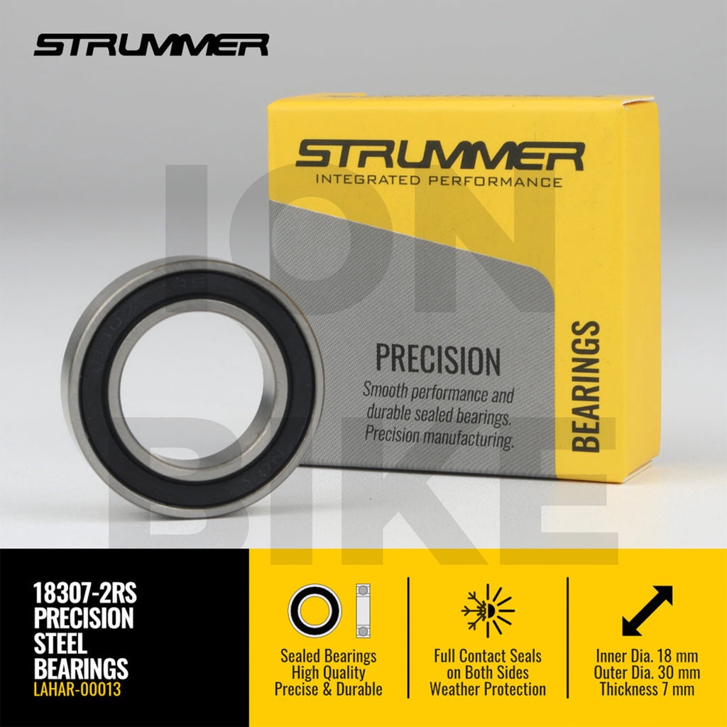 Jual Bearing 18307 2RS Strummer Steel Laker Klaher Laher Ball 18 x 30 x ...