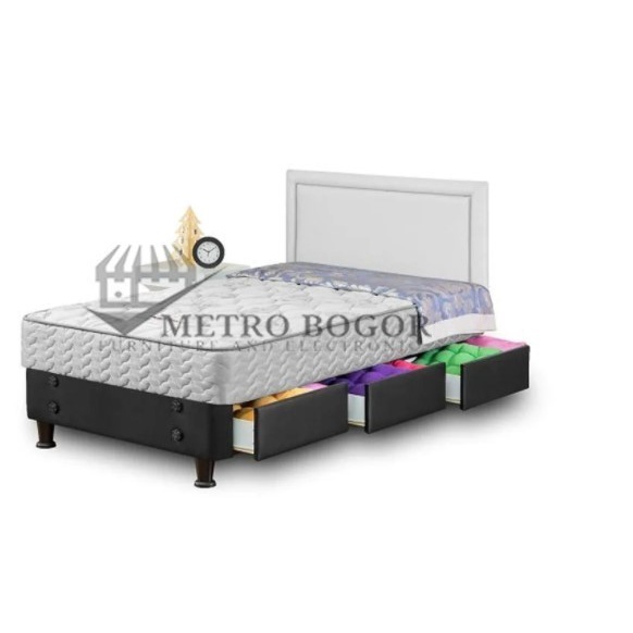 Jual Spring bed Laci New Prima HB Prospine full set - Guhdo Springbed | Shopee Indonesia