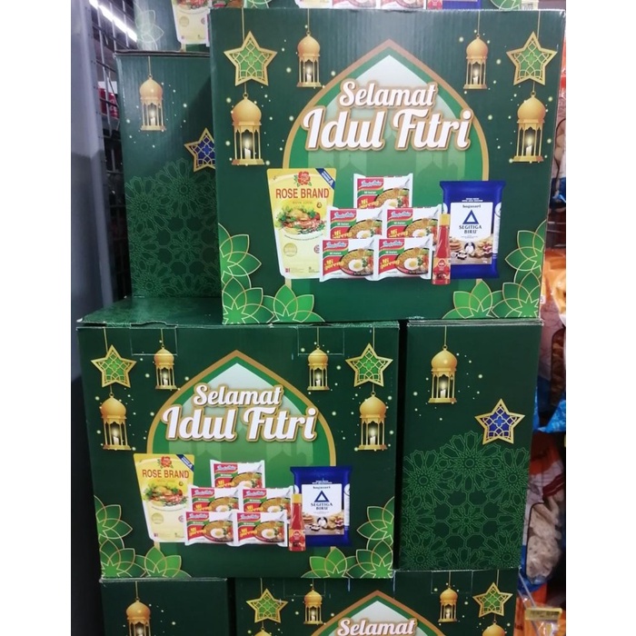 Jual Parcel Paket Sembako Hampers Lebaran Parsel Surabaya Free Kartu ...