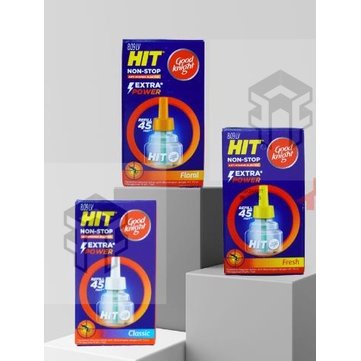 Jual Hit Non Stop Reffil 35ml Isi Ulang Cair (45hari ) | Shopee Indonesia