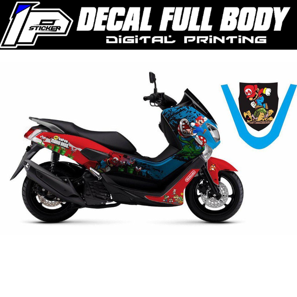 Jual Decal Nmax Full body - stiker/ sticker dekal NMAX desain KODE 067 ...