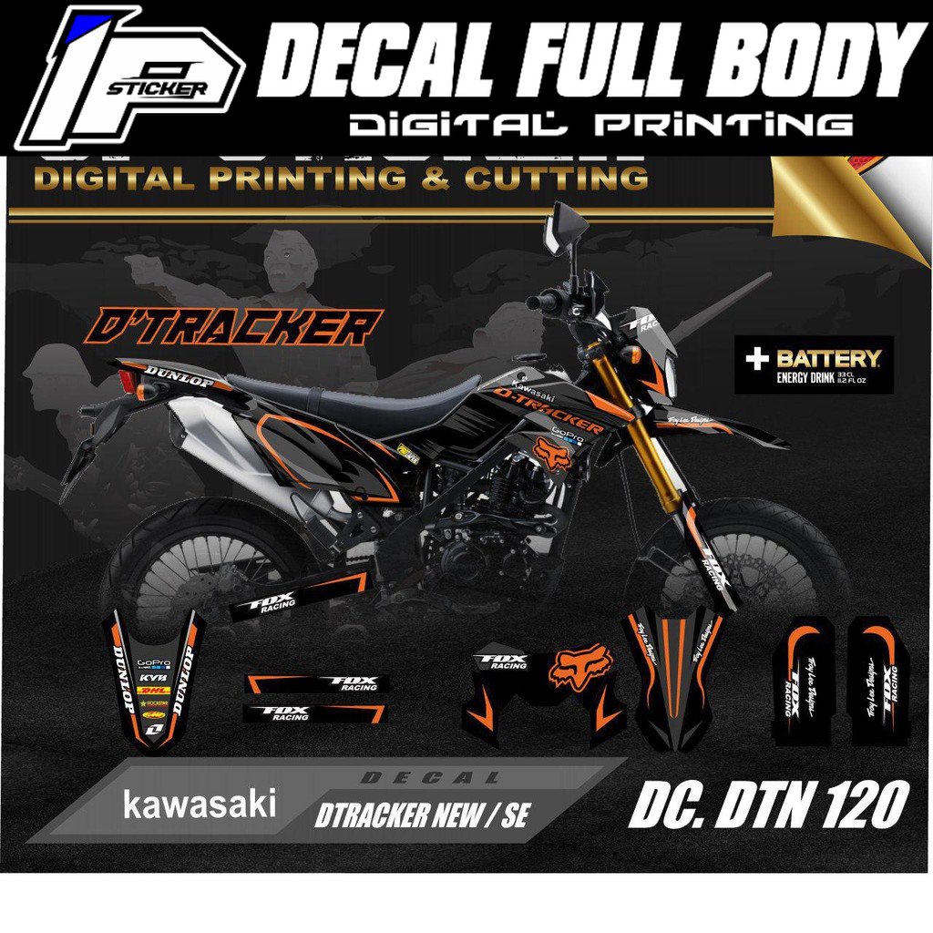 Jual Decal Stiker D-tracker Fullbody - Sticker Dekal D-TRACKER SE ...