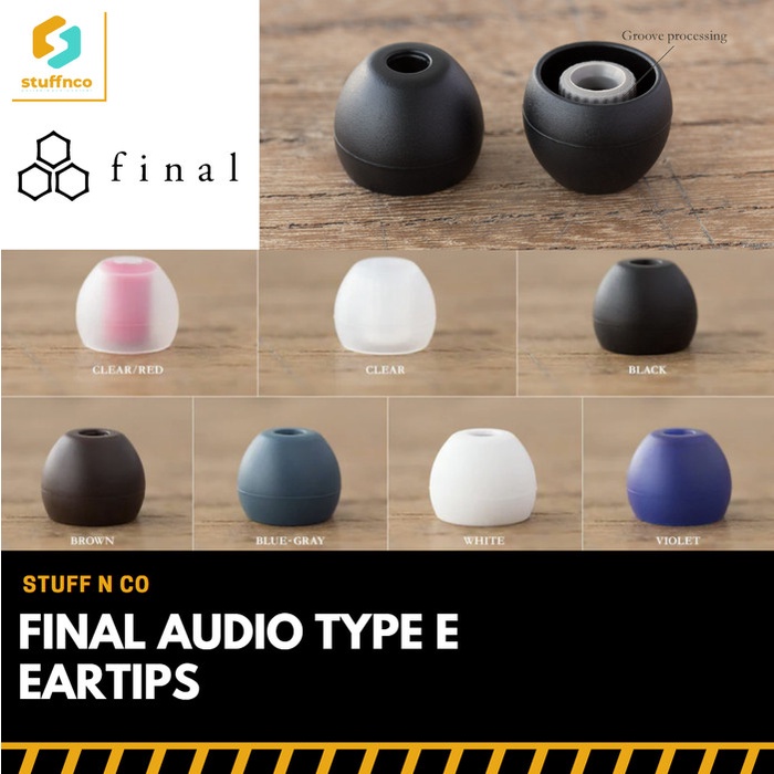 Jual Final Audio Type E Eartips Earphone IEM Earphone Replacement Type ...