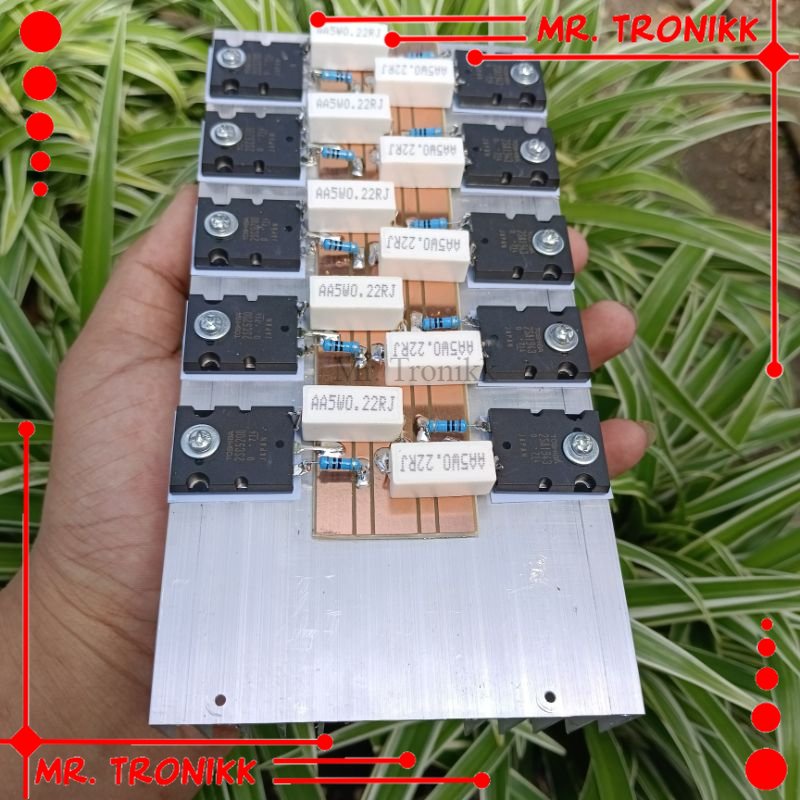 Jual Rangkaian TR final toshiba 5 set tanpa driver Kualitas Bagus ...