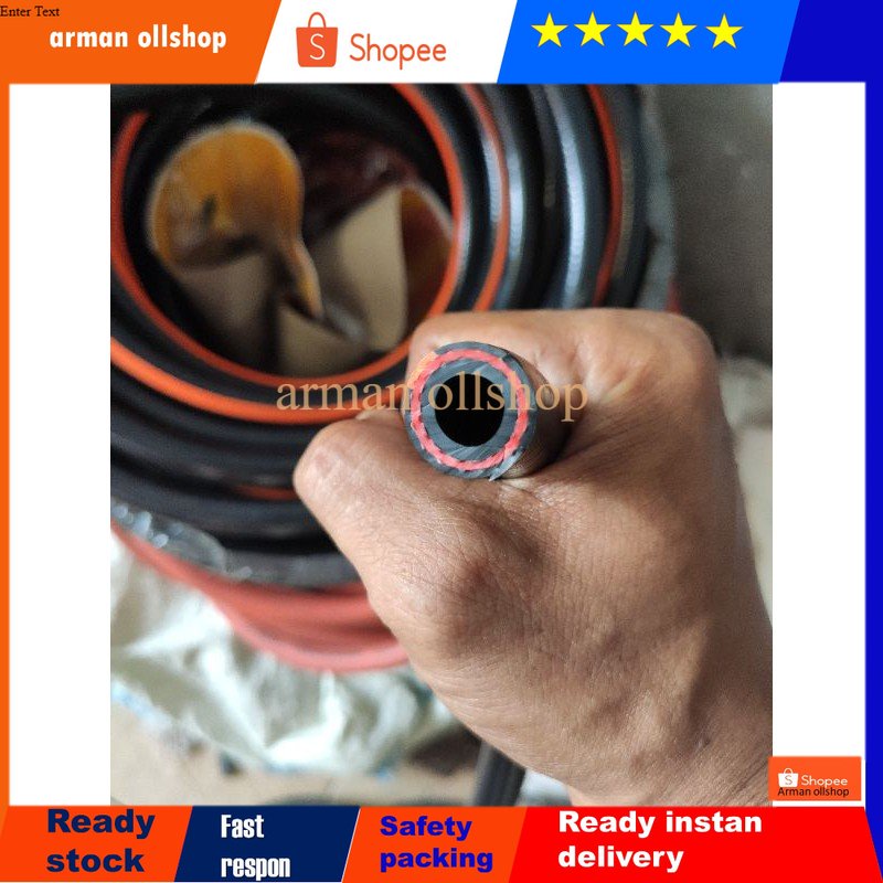 Jual selang gas lpg 5 lapis SOLID SNI harga per 1meter | Shopee Indonesia