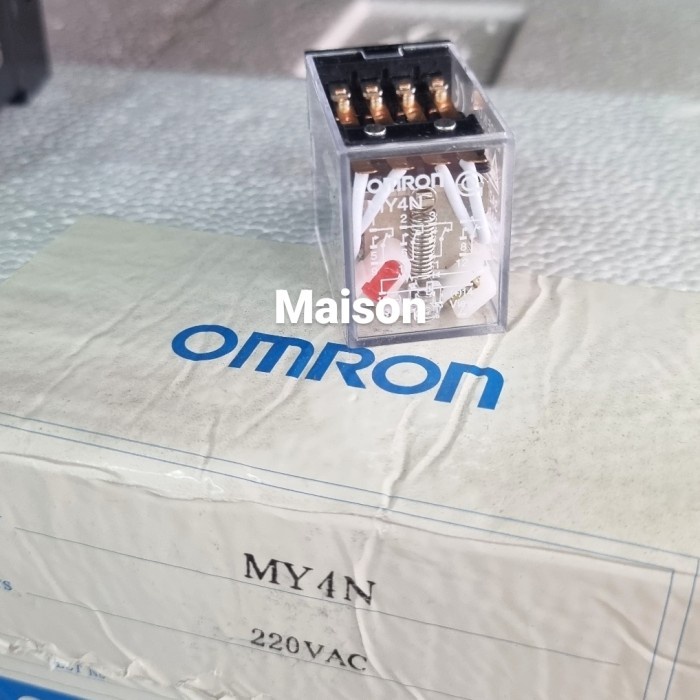 Jual Relay Omron MY4N 220V AC | Shopee Indonesia