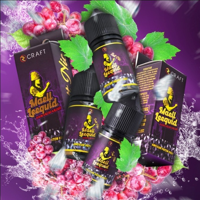 Jual MAELL LEE ANGGUR PATEN KALI 30ML 30MG LIQUID SALTNIC AUTHENTIC ...