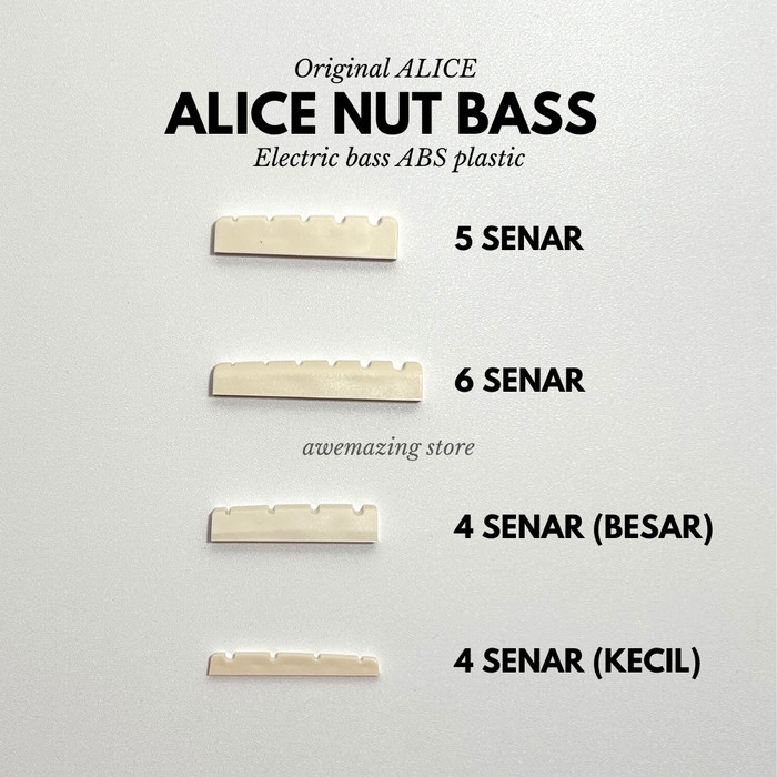 Jual Nut Bass Elektrik Electric Bass ABS Plastic Alice | Shopee Indonesia