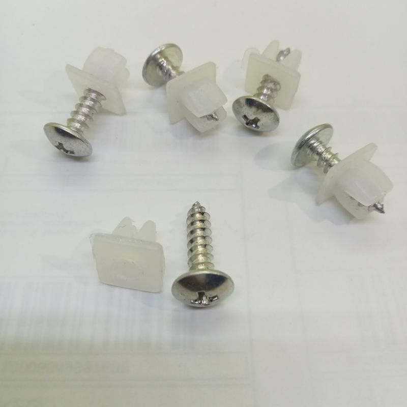 Jual ZBB 1 set kancing plastik Clip klip dudukan baut scrup skrup baut ... Jual ZBB 1 set kancing plastik Clip klip dudukan baut scrup skrup baut ...