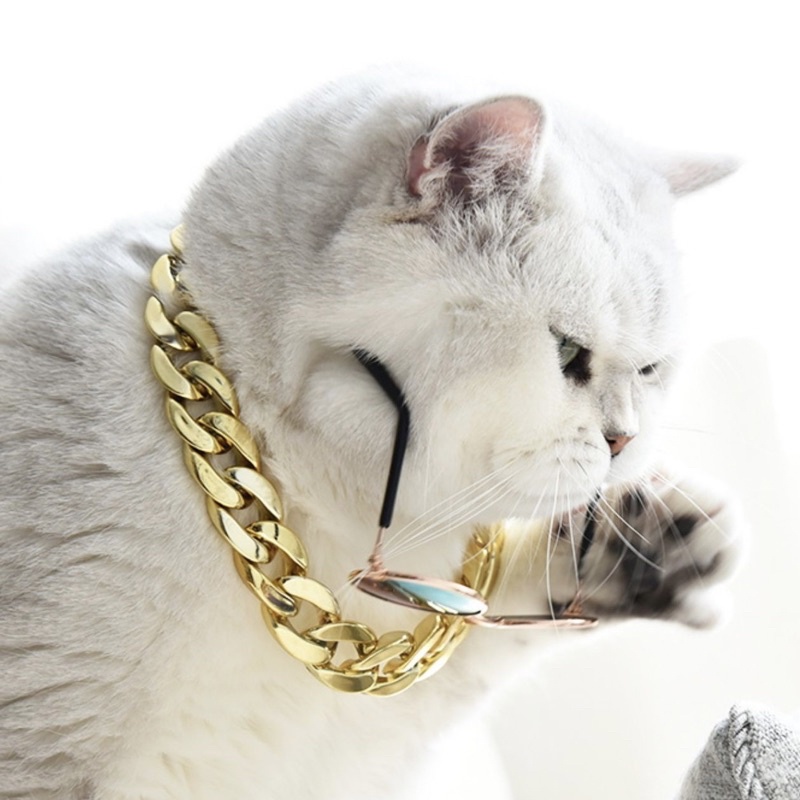 Jual Buzz Gold Chain - Kalung Rantai Gangster Anjing Kucing - Kalung ...