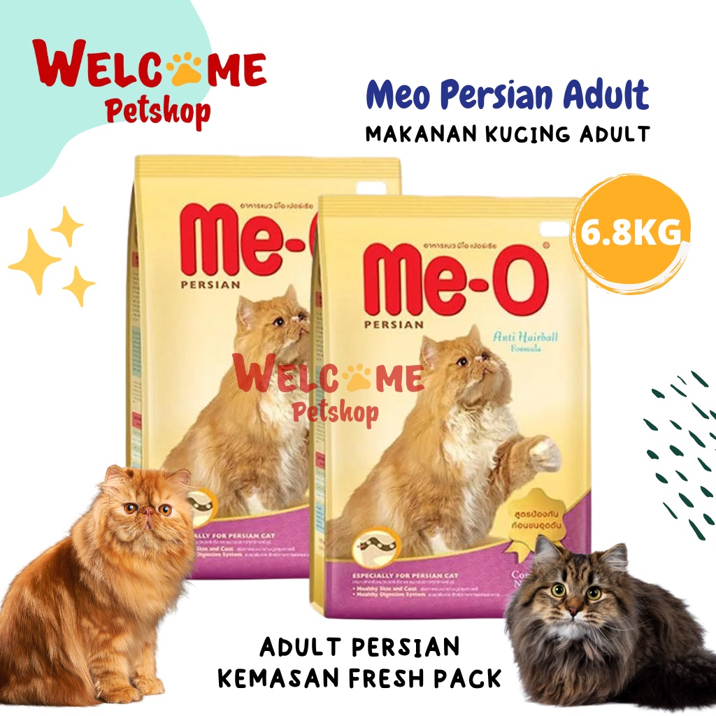 Jual Meo Persian Adult 6.8kg Fresh Pack Makanan Kucing Persia Dewasa ...