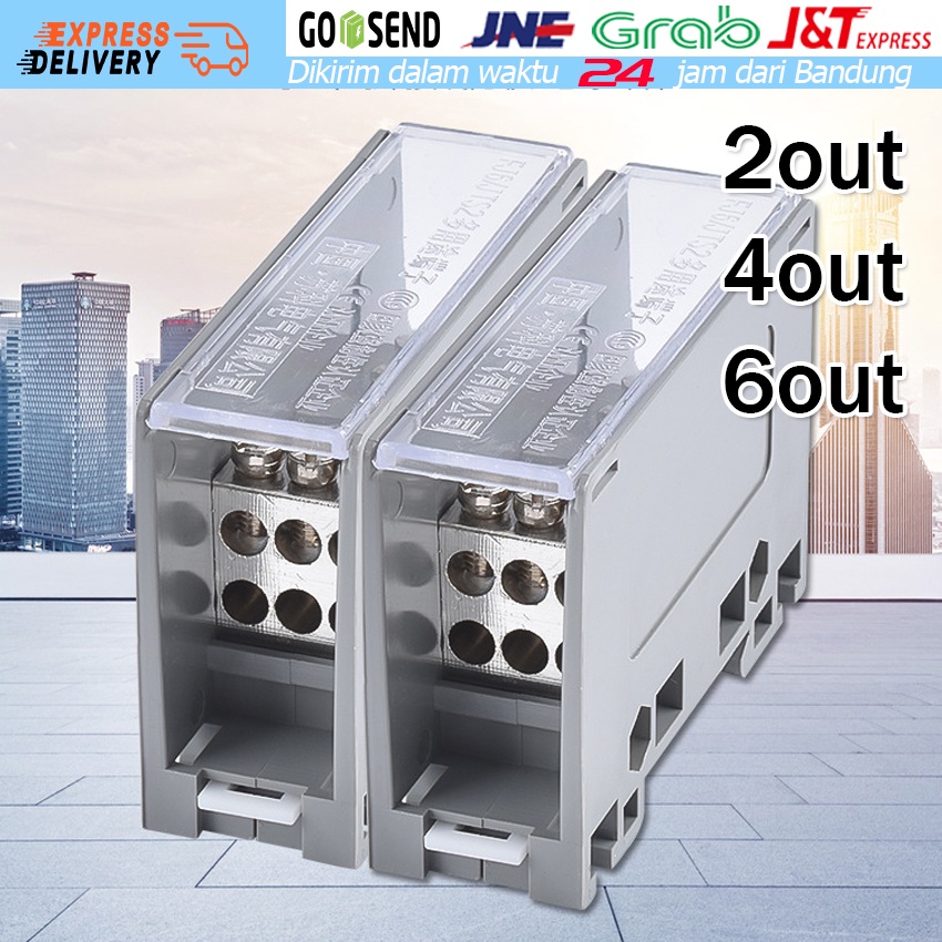 Jual FJ6/JTS2 Multi-purpose Terminal Block Distribution Box Electric ...