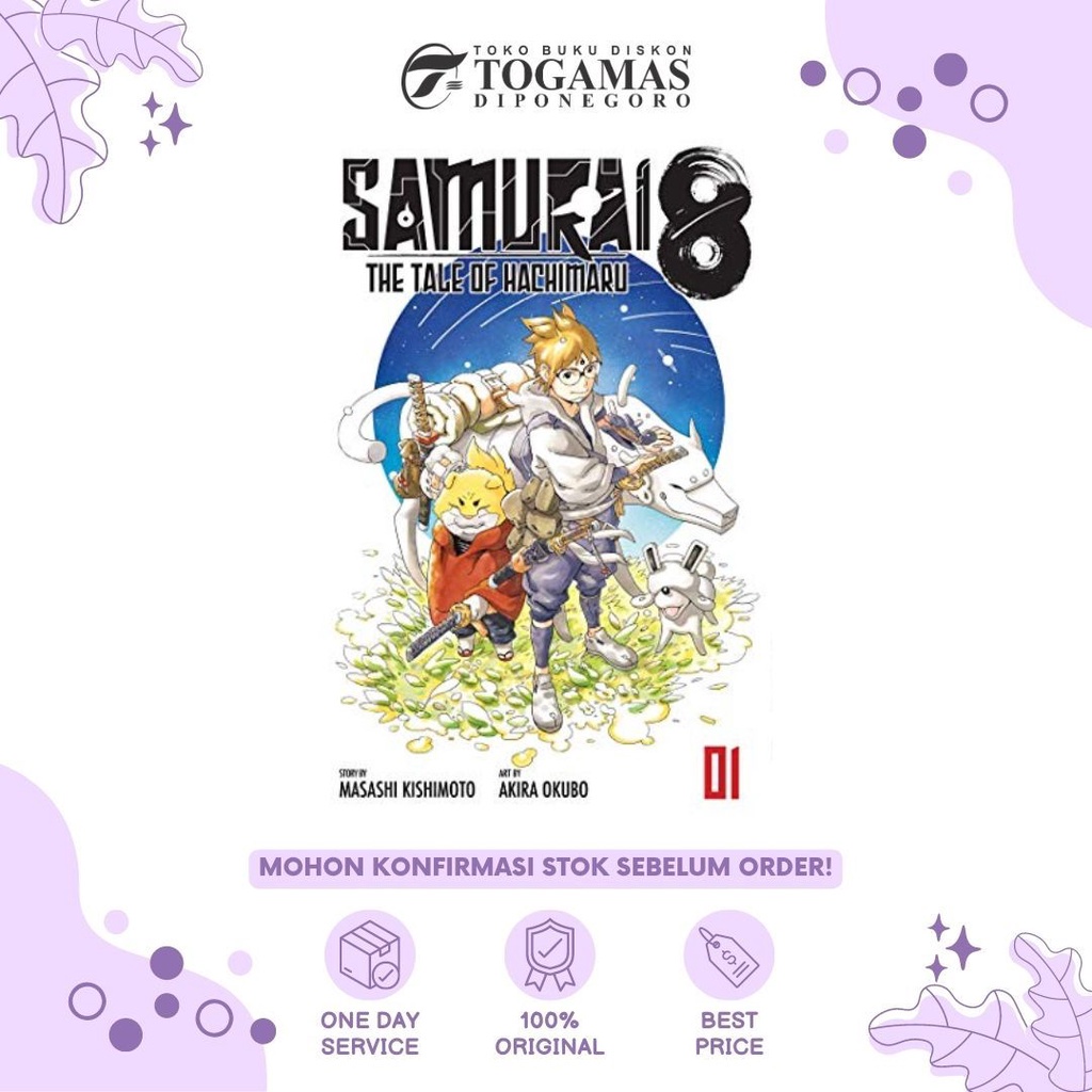 Jual SAMURAI 8 - THE TALE OF HACHIMARU 01/02 | Shopee Indonesia