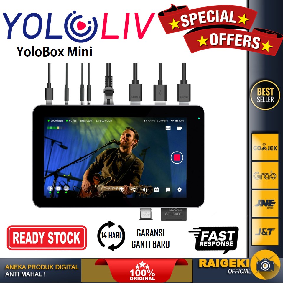 Jual YOLOBOX MINI PORTABLE LIVE STREAM STUDIO | Shopee Indonesia