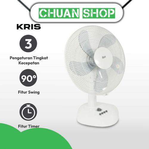 Jual Kris 16 Inci Kipas Angin Meja 50 Watt | Shopee Indonesia