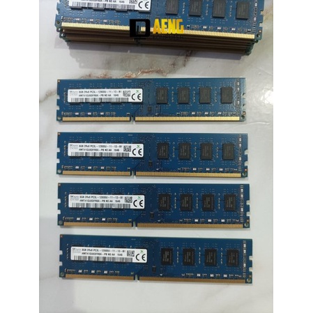 Jual Ram Pc 8 GB DDR3 PC3L 12800 Merk SKhynix mantap seragam original ...