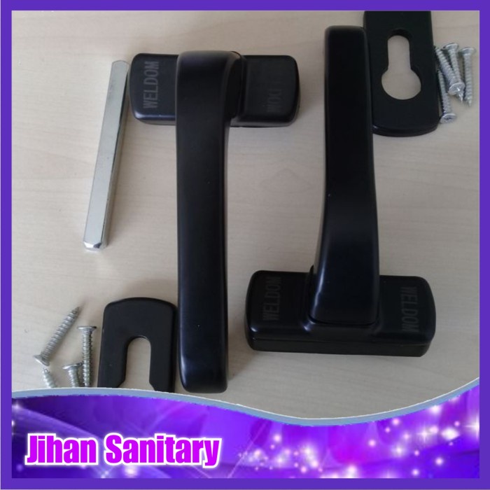 Jual handel pintu almunium hitam dows | Shopee Indonesia