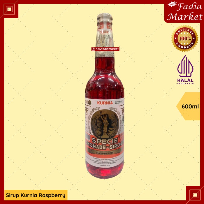 Jual Sirup Kurnia Raspberry Ramadhan Lebaran Idul Fitri 600ml | Shopee ...