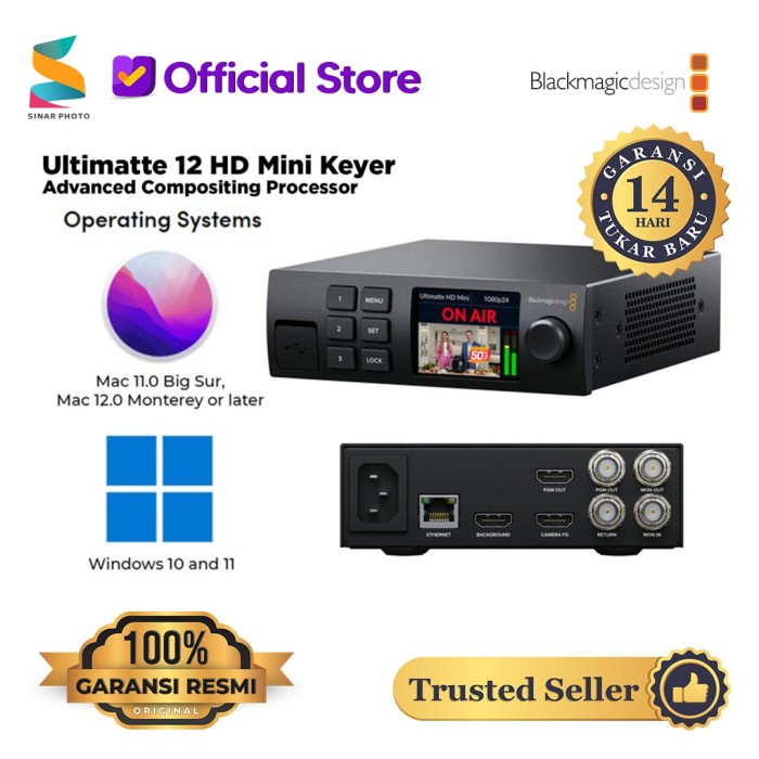 Jual Blackmagic Ultimatte 12 HD Mini Keyer/Advanced Compositing ...
