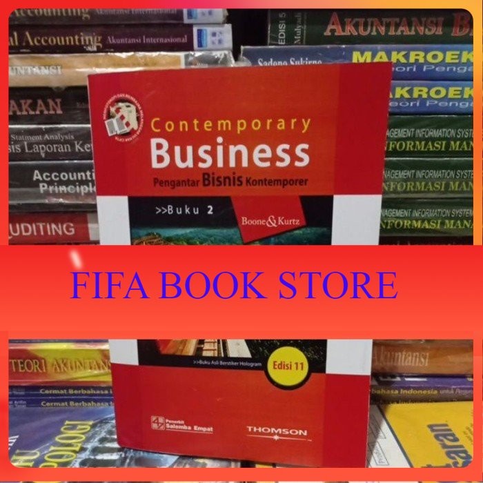 Jual Pengantar Bisnis Kontemporer edisi 11 buku 2 by Boone & Kurtz | Shopee Indonesia