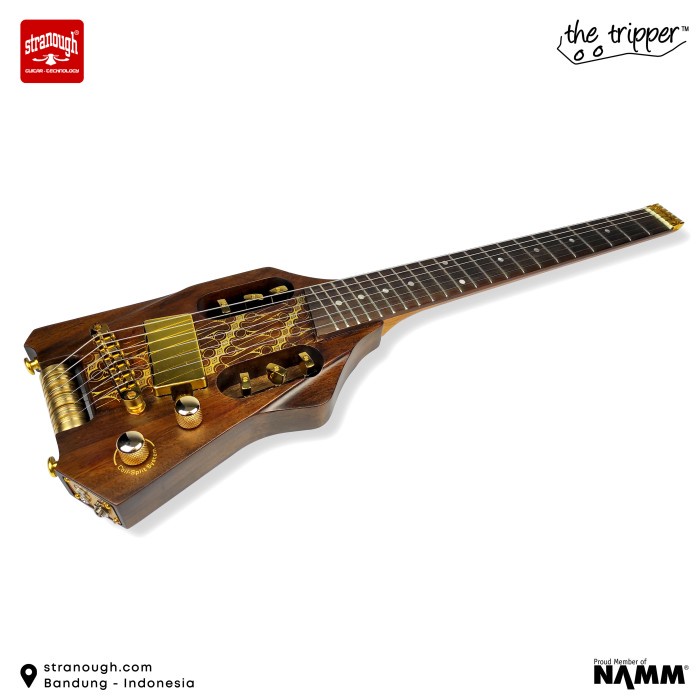 Jual The Tripper Guitar Batik Series - Batik Parang (Gold Hardware ...