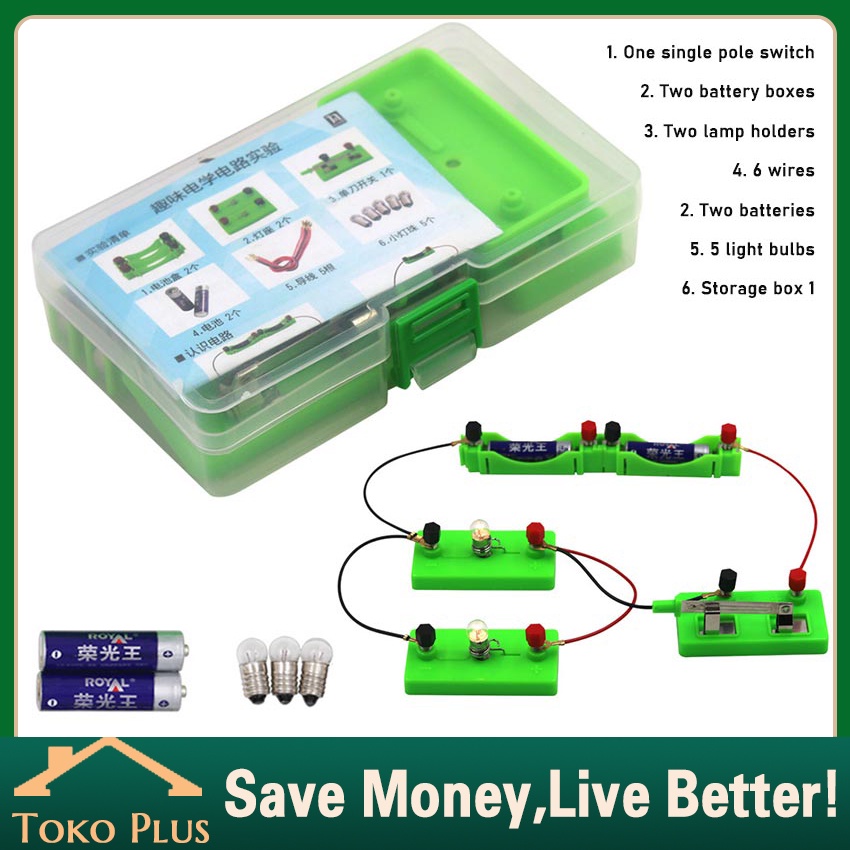 Jual Mainan Edukasi DIY Elektrik Untuk Anak Belajar Sains Rangkaian ...