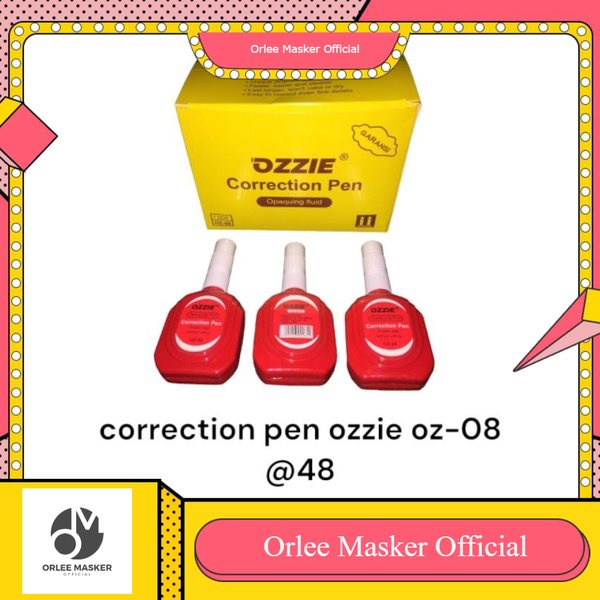 Jual TIP EX CAIR OZZIE / CORRECTION TAPE CAIR 1 PCS kualitas bagus ...