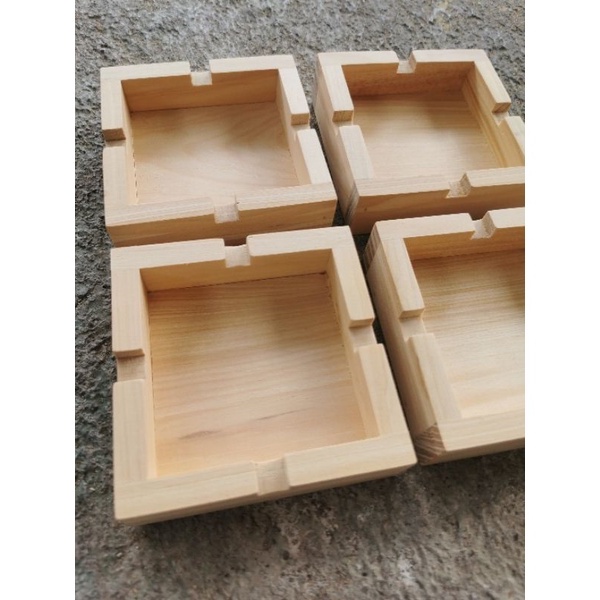 Jual WOODEN ASHTRAY ASBAK KAYU HEXAGON ASHTRAY WOOD ASBAK ROKOK KAYU ...