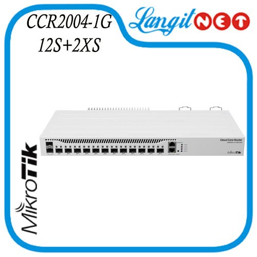 Jual MIKROTIK CCR2004 1G 12S 2XS Cloud Core Router | Shopee Indonesia