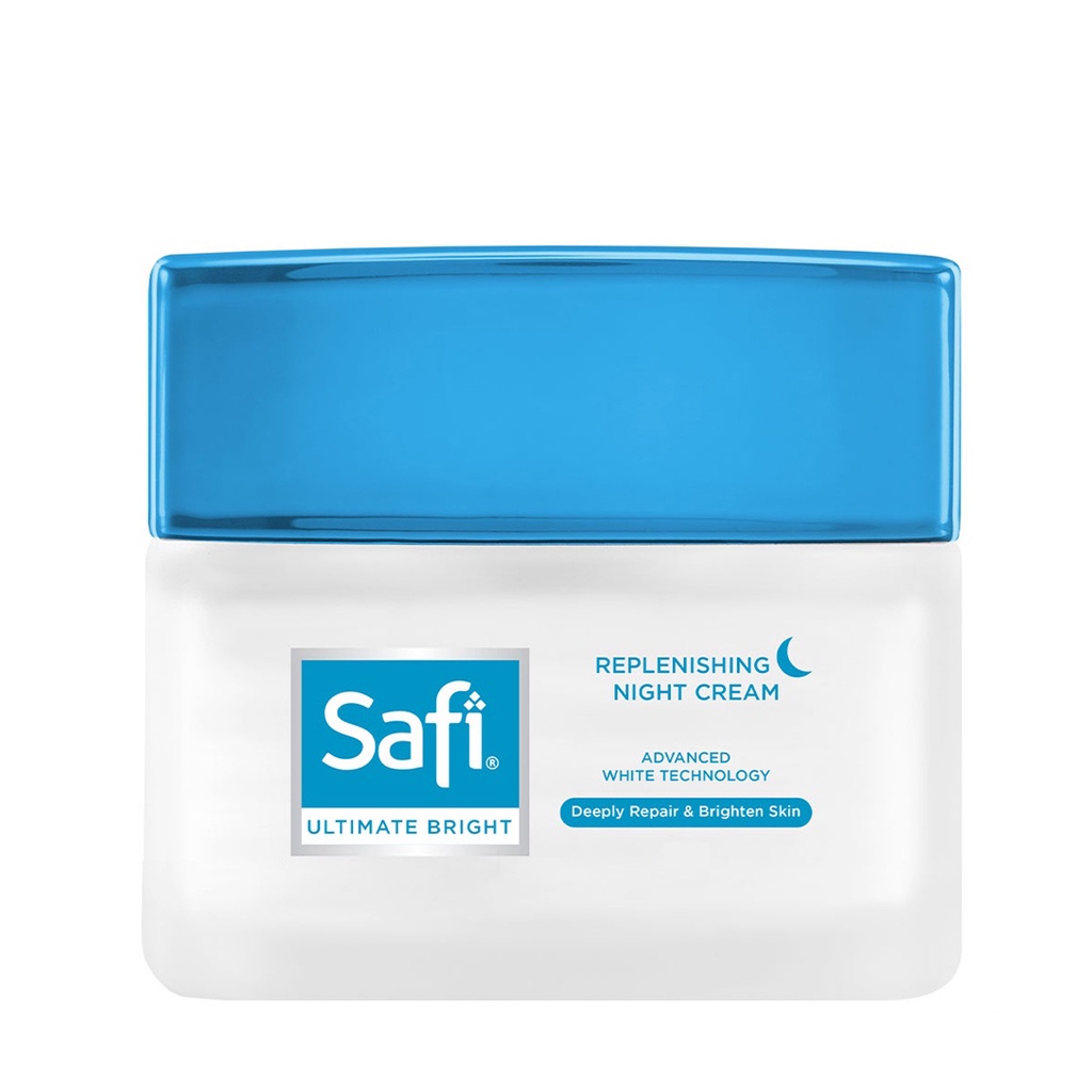 Jual Safi White Ultimate Bright Replenishing Night Cream 25gr - Night ...
