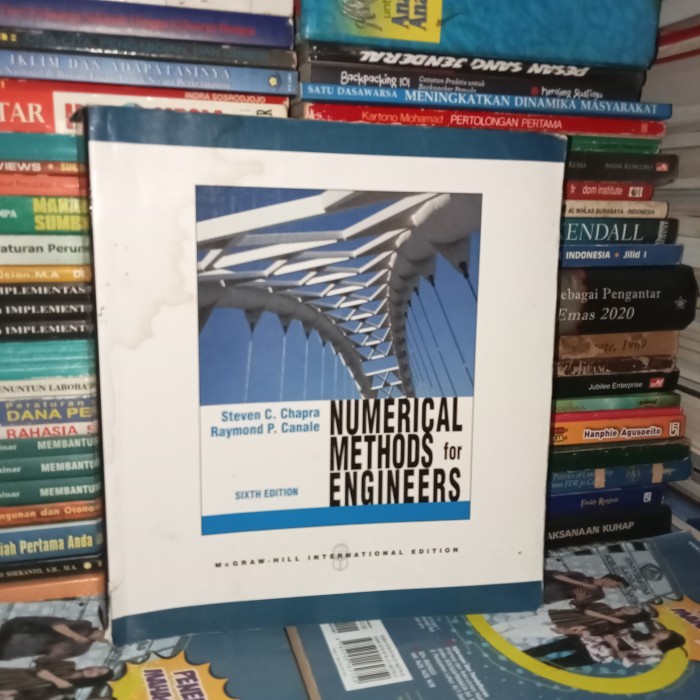 Jual original buku numerical methods for engineers sixth edition ...