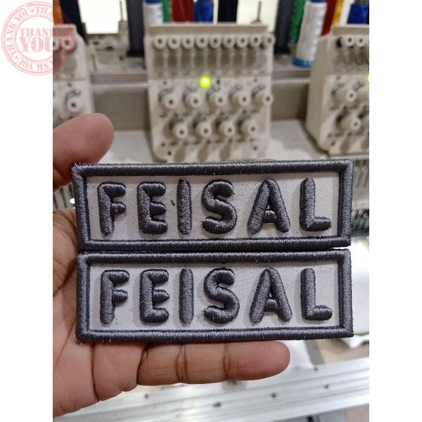 Jual Bordir PATCH CUSTOM NAMA 3D , PATCH NAMA CUSTOM BORDIR TIMBUL 3D ...