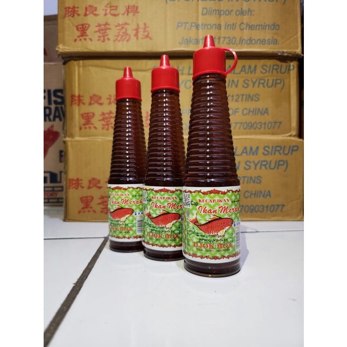 Jual Kecap ikan djoe hoa cap ikan merah 140ml | Shopee Indonesia