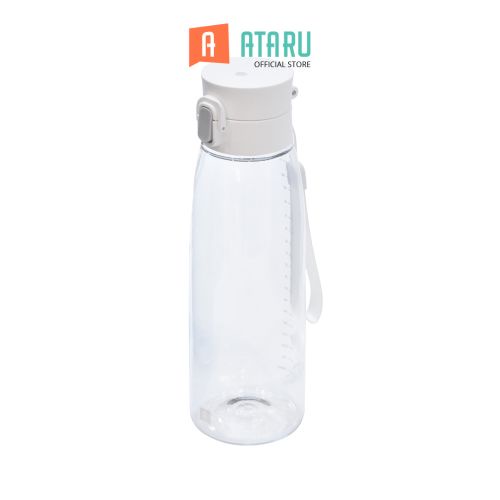 Jual Ataru 1 ltr Botol Minum Tritan Dengan Strap - Putih Water Drinking ...