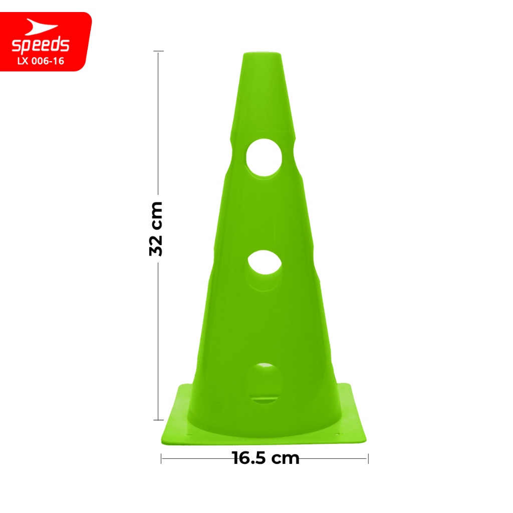 Jual SPEEDS Cone Sepak Bola 23cm Kerucut Penanda Sepak Bola Olahraga ...