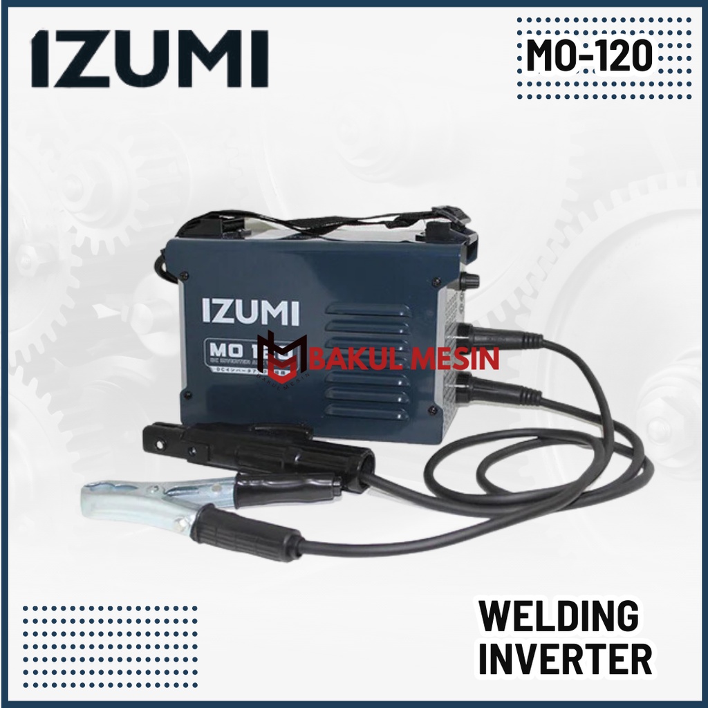 Jual IZUMI MO 120 Mesin las listrik inverter welding travo las MO120 | Shopee Indonesia