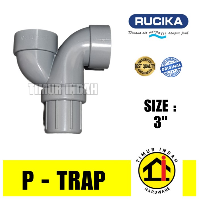 Jual PTrap 3" DV / P Trap 3" DV - RUCIKA | Shopee Indonesia