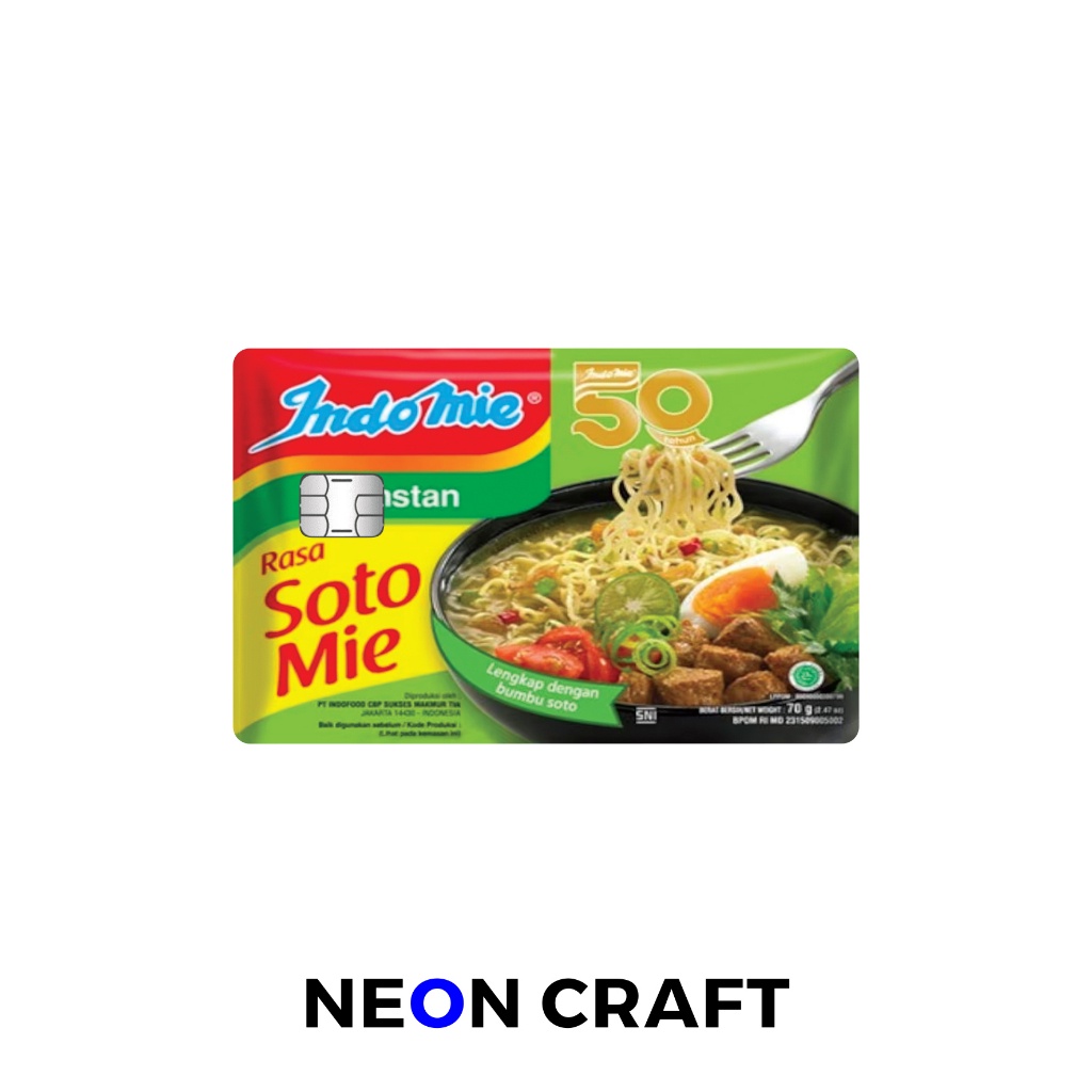 Jual Stiker Atm Brand Indomie Tolak Angin Sticker Kartu Atm Bca Bri ...