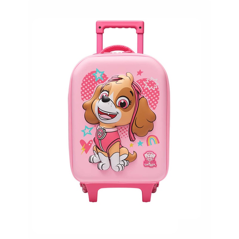 Jual Smiggle Paw Patrol Junior Hardtop Trolley Bag Pink - IGL444925PNK ...