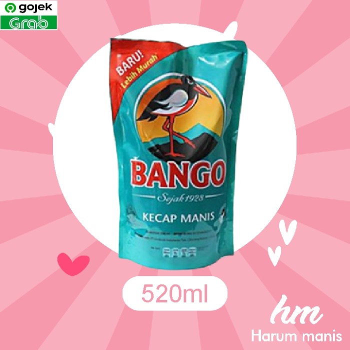 Jual Kecap Manis cap Bango 520ml murah !! | Shopee Indonesia